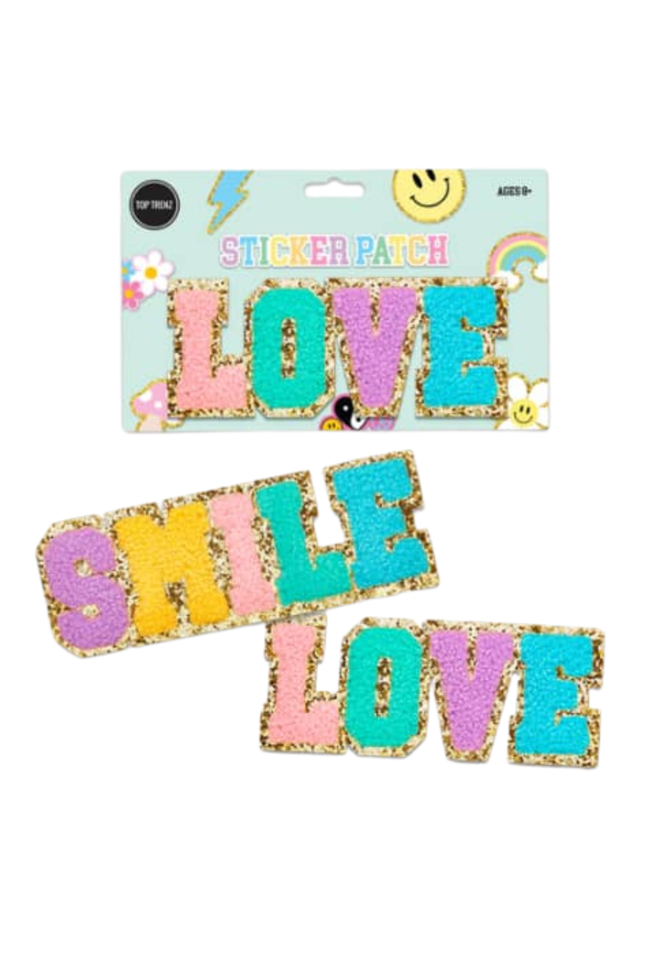 CHENILLE STICKER PATCH WORDS – PopUp Concept Store